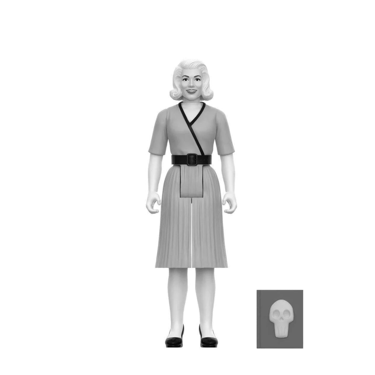 Super7 The Munsters W3 - Mariyln Munster (Grey Scale) ReAction Figure ...